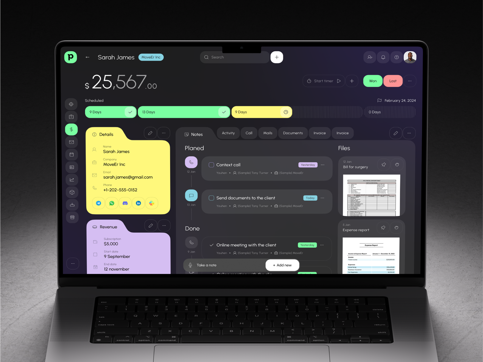 Pipedrive CRM Leads Dashboard by Jack R. for RonDesignLab ⭐️ on Dribbble Pipedrive CRM Leads Dashboard by Jack R. for RonDesignLab ⭐️ on Dribbble